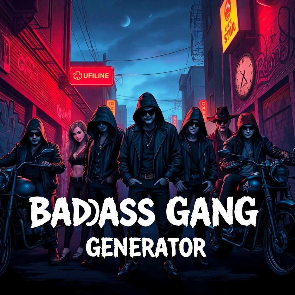 Best Badass Gang Name Generator | Vondy