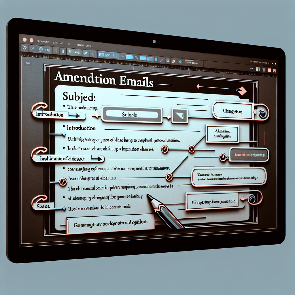 Best Amendment Email Template | Vondy