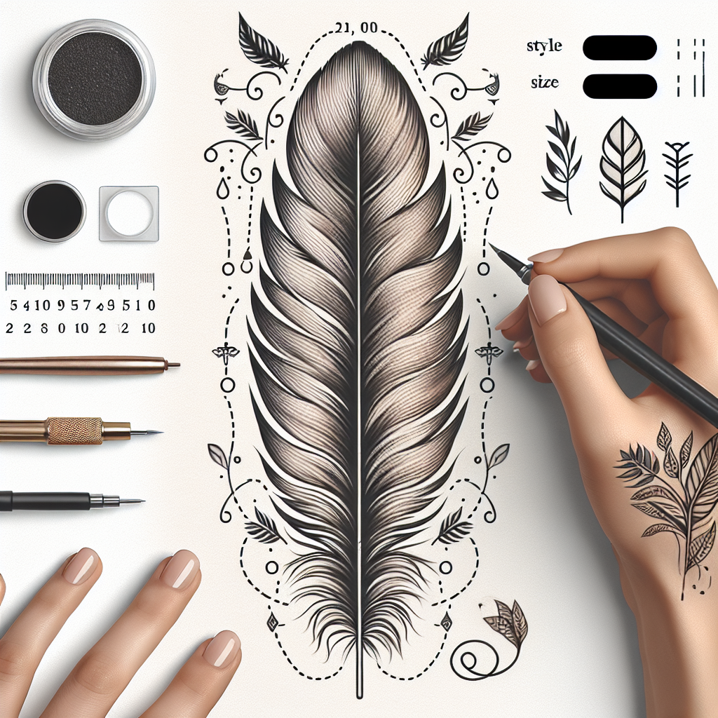 Best Micro Feather Tattoo Generator | Vondy