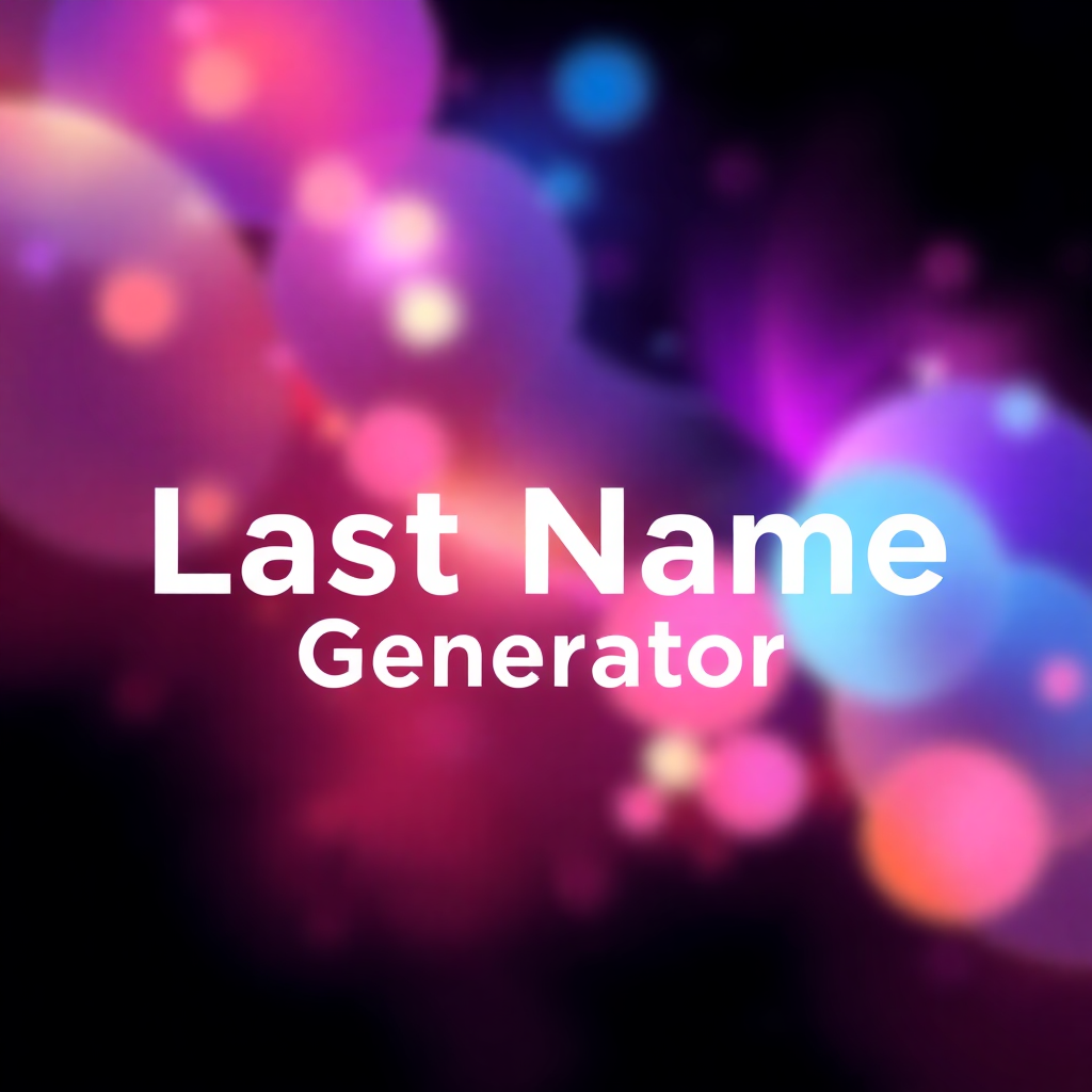 Best Ladt Name Generator | Vondy