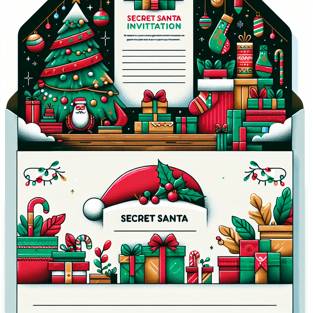 Best Secret Santa Email To Staff Template | Vondy