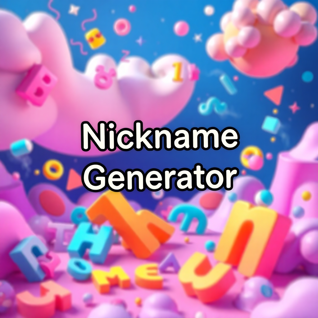 Best Nickname Name Generator | Vondy