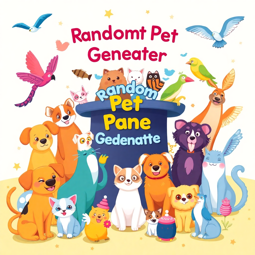 Best Random Pet Name Generator | Vondy