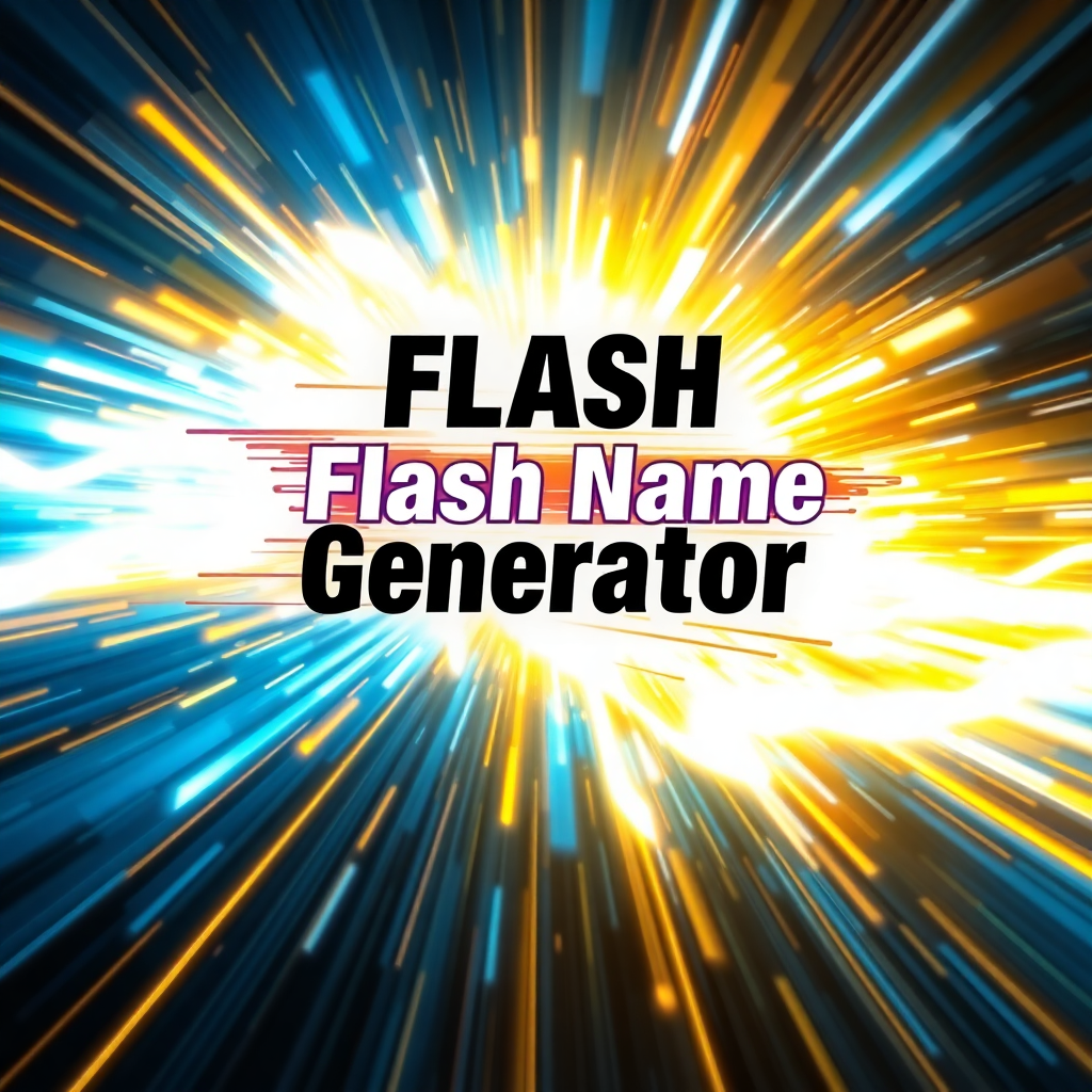 Best Flash Name Generator | Vondy