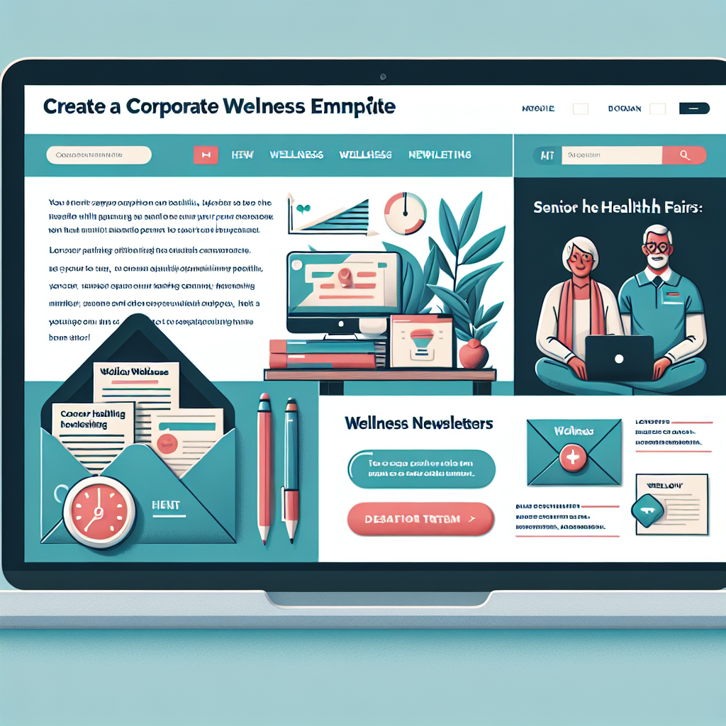 Best Corporate Wellness Email Template | Vondy