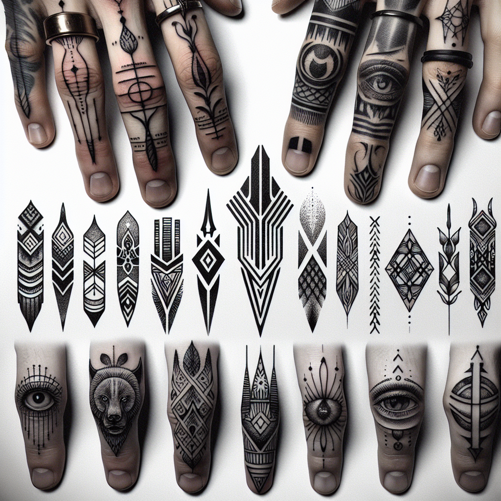 Best Mens Finger Tattoo Ideas | Vondy