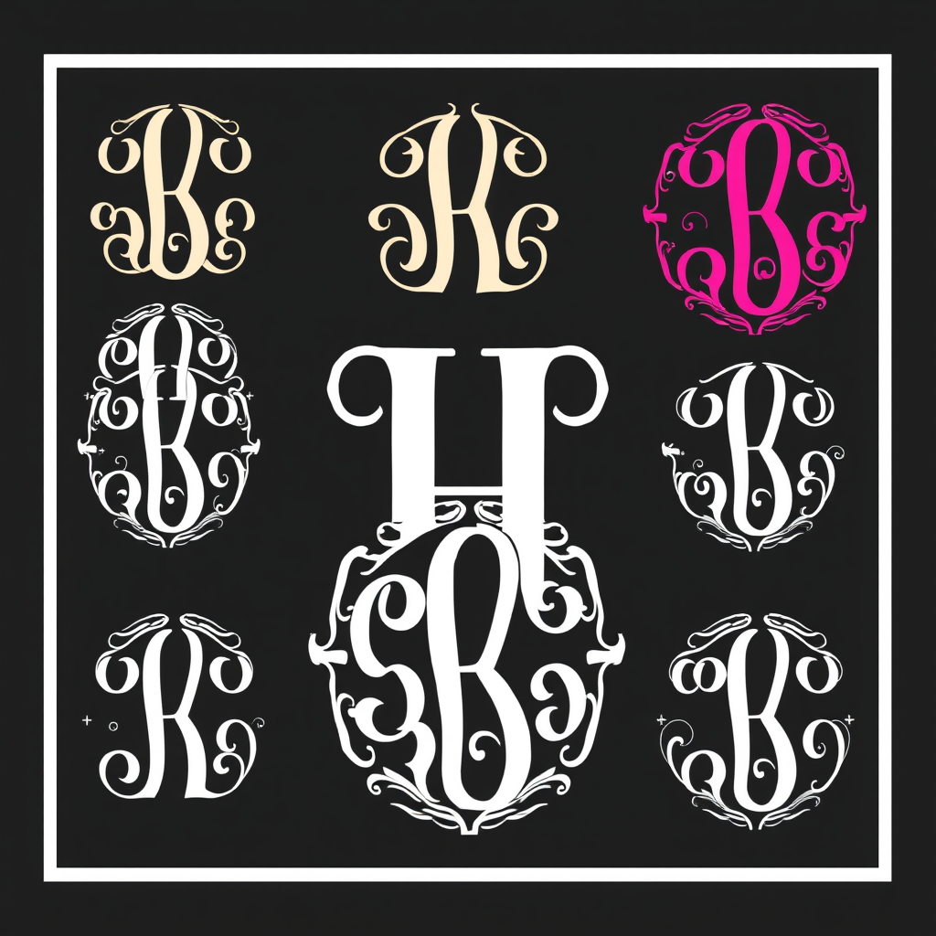 Best Name Monogram Generator | Vondy