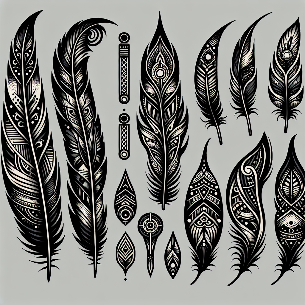 Best Graffiti Feather Tattoo Generator | Vondy