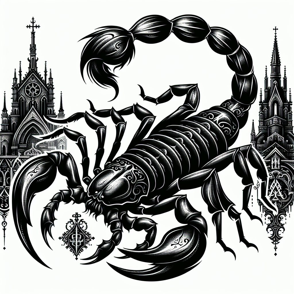 Best Gothic Scorpion Tattoo Generator | Vondy