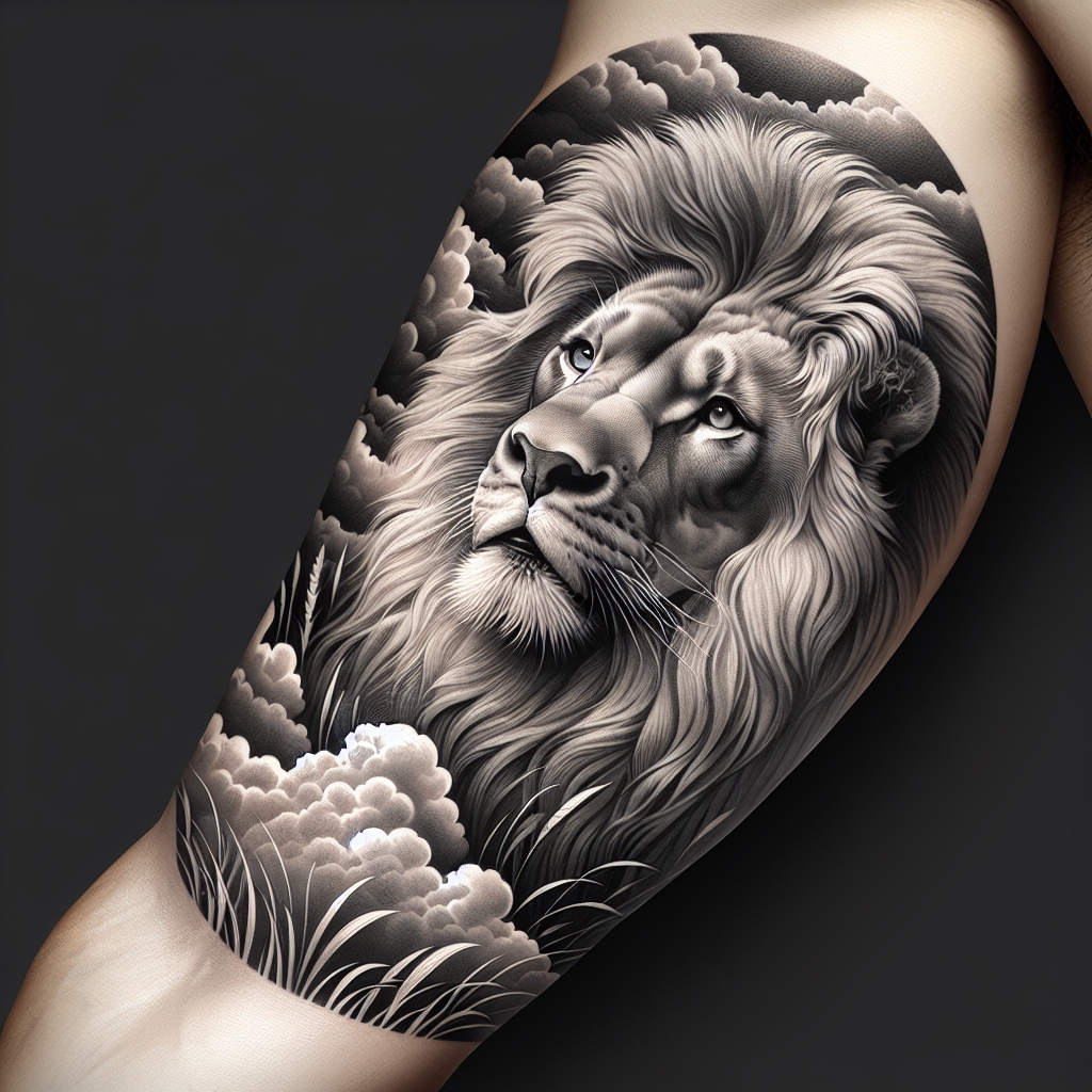 Best Realism Lion Tattoo Generator | Vondy