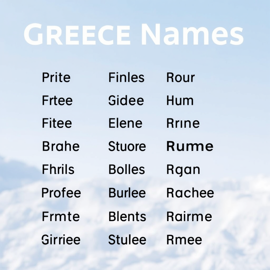 Best Greek Last Name Generator | Vondy