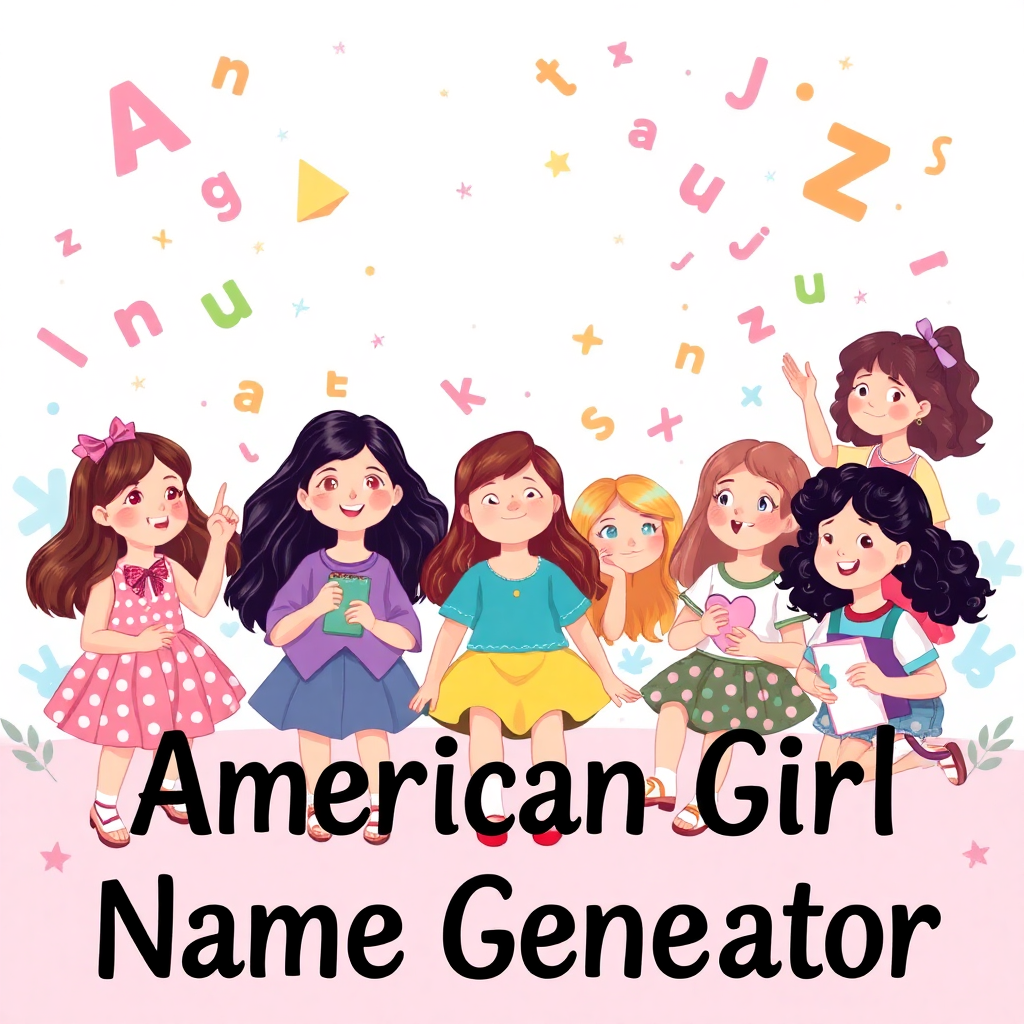 Best American Girl Name Generator | Vondy