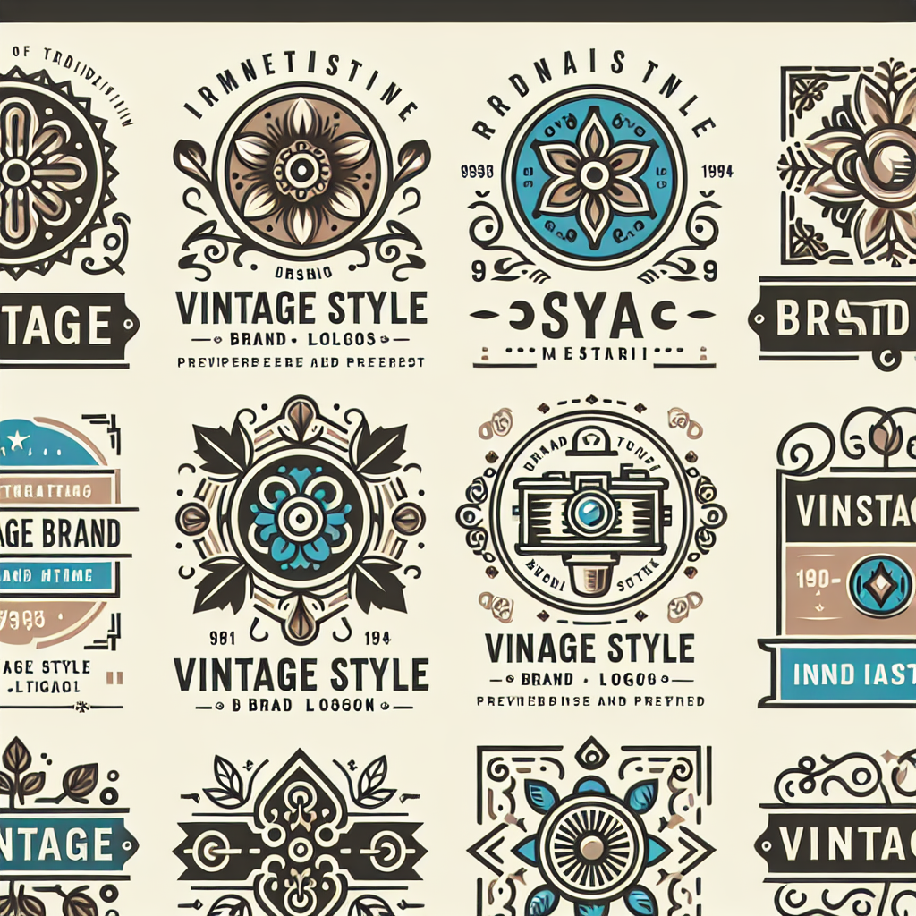 Best Vintage Brand Logo Generator | Vondy