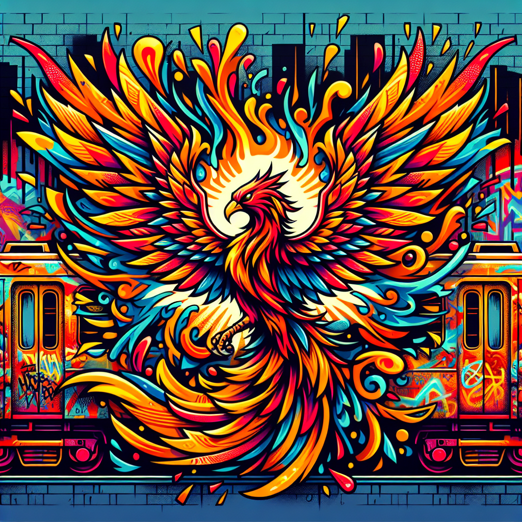 Best Graffiti Phoenix Tattoo Generator | Vondy