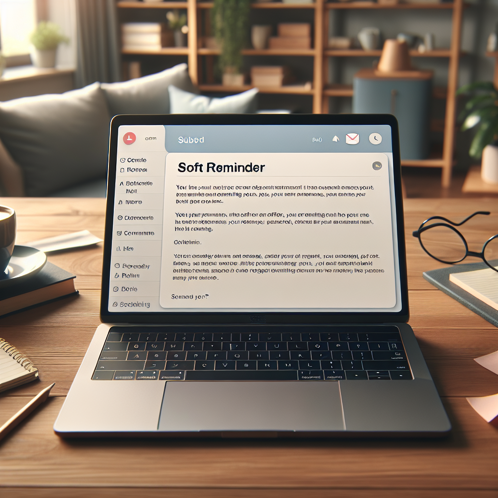 Best Soft Reminder Email Template | Vondy