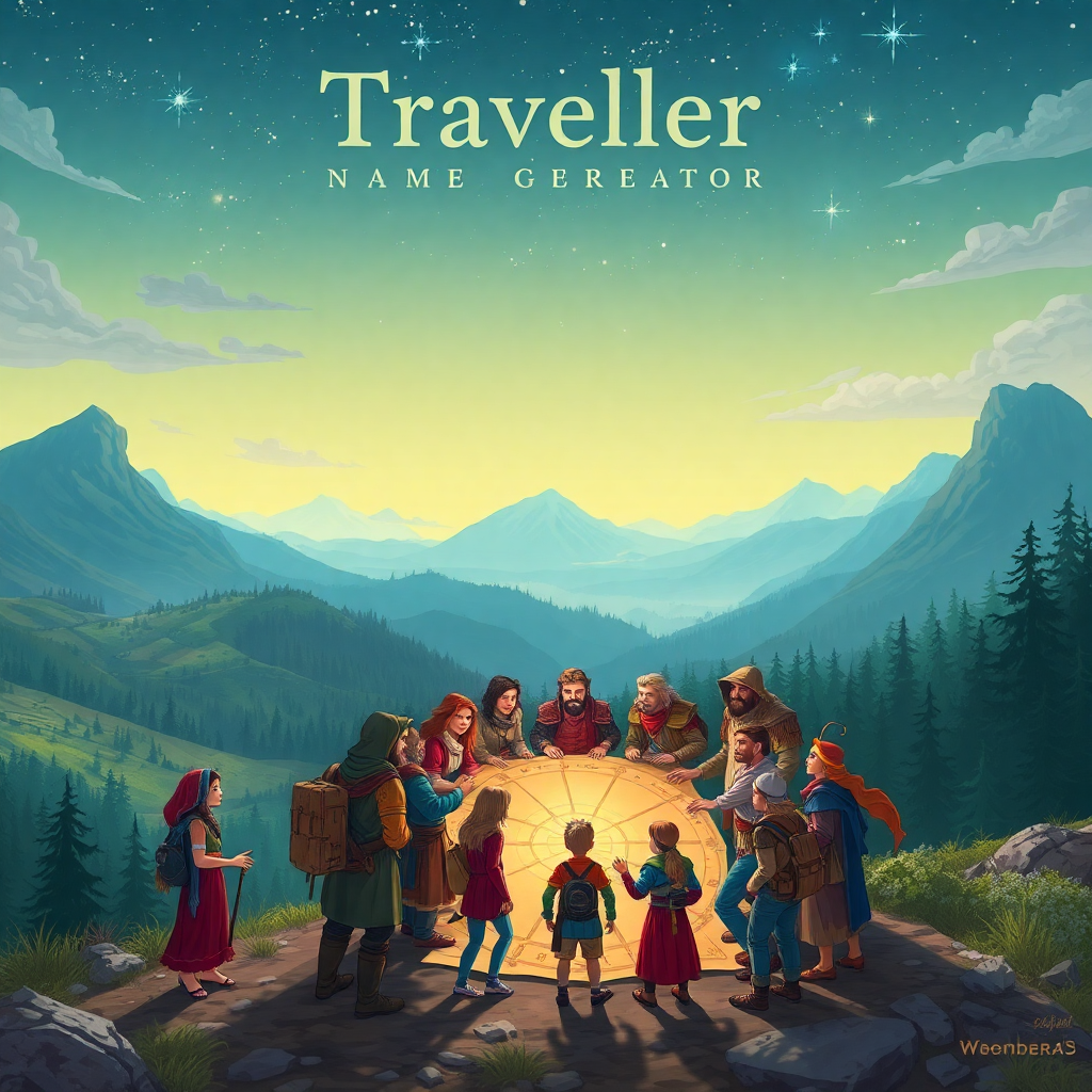 Best Traveller Name Generator | Vondy