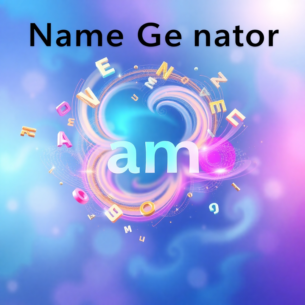 Best Name Generator With Middle Name | Vondy