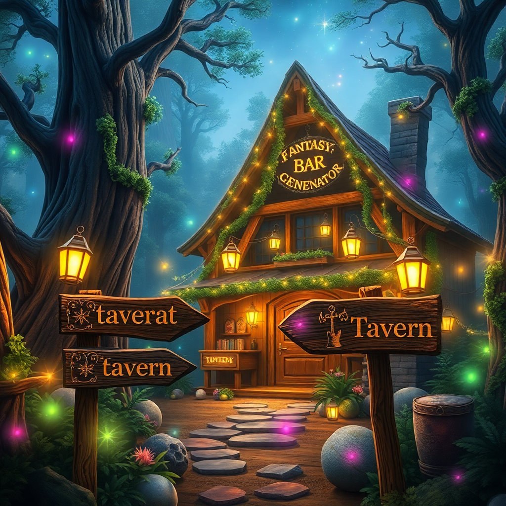 Best Fantasy Bar Name Generator | Vondy