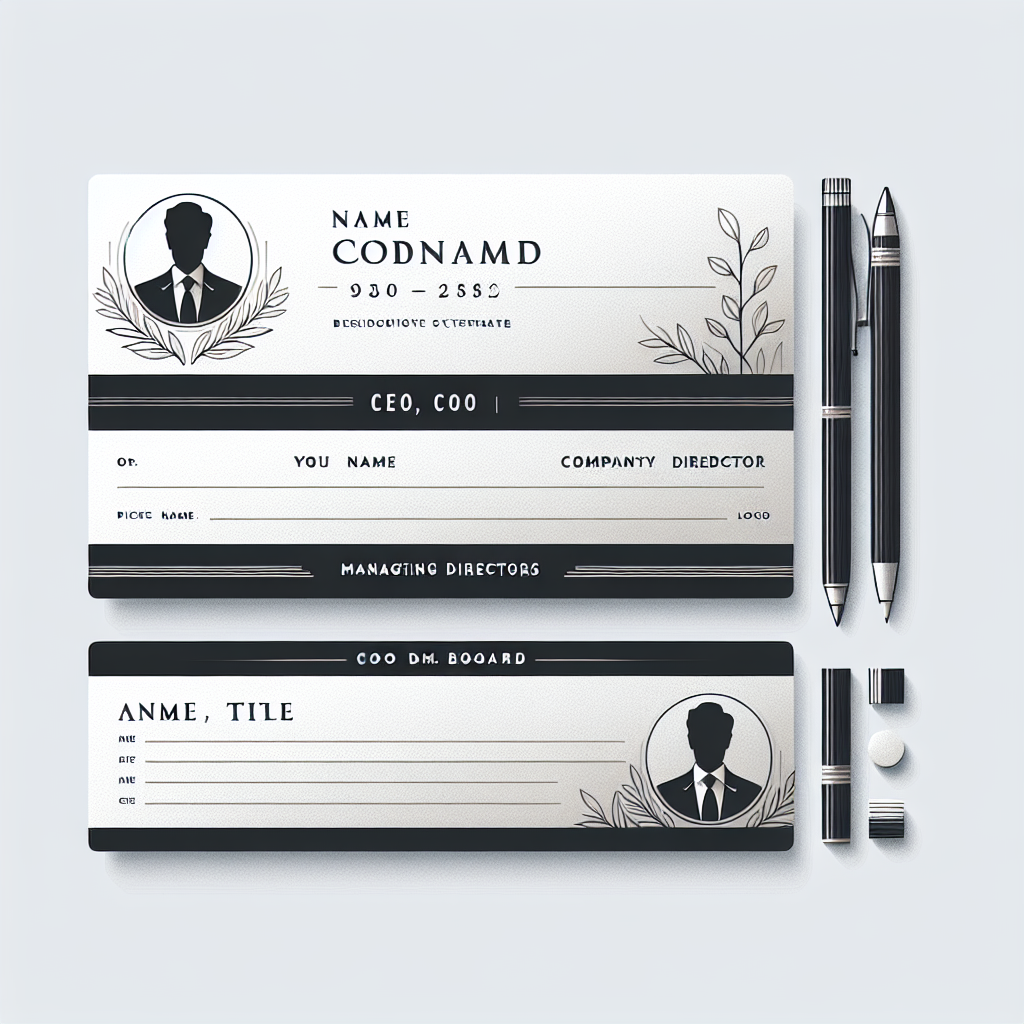 Best Ceo Email Signature Template | Vondy