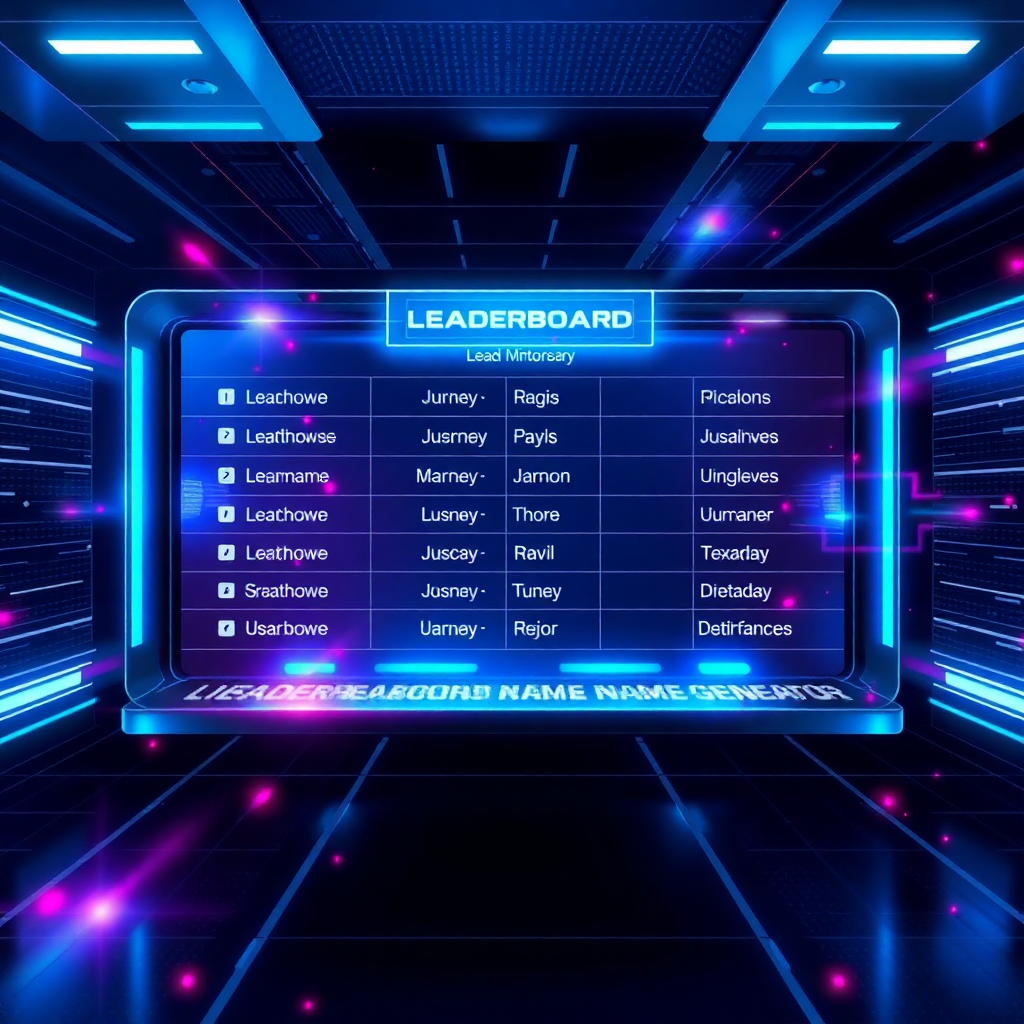 Best Leaderboard Name Generator | Vondy