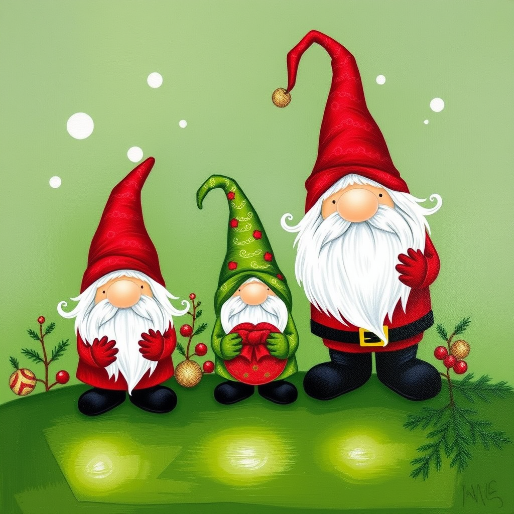 Best Christmas Gnome Painting Ideas | Vondy