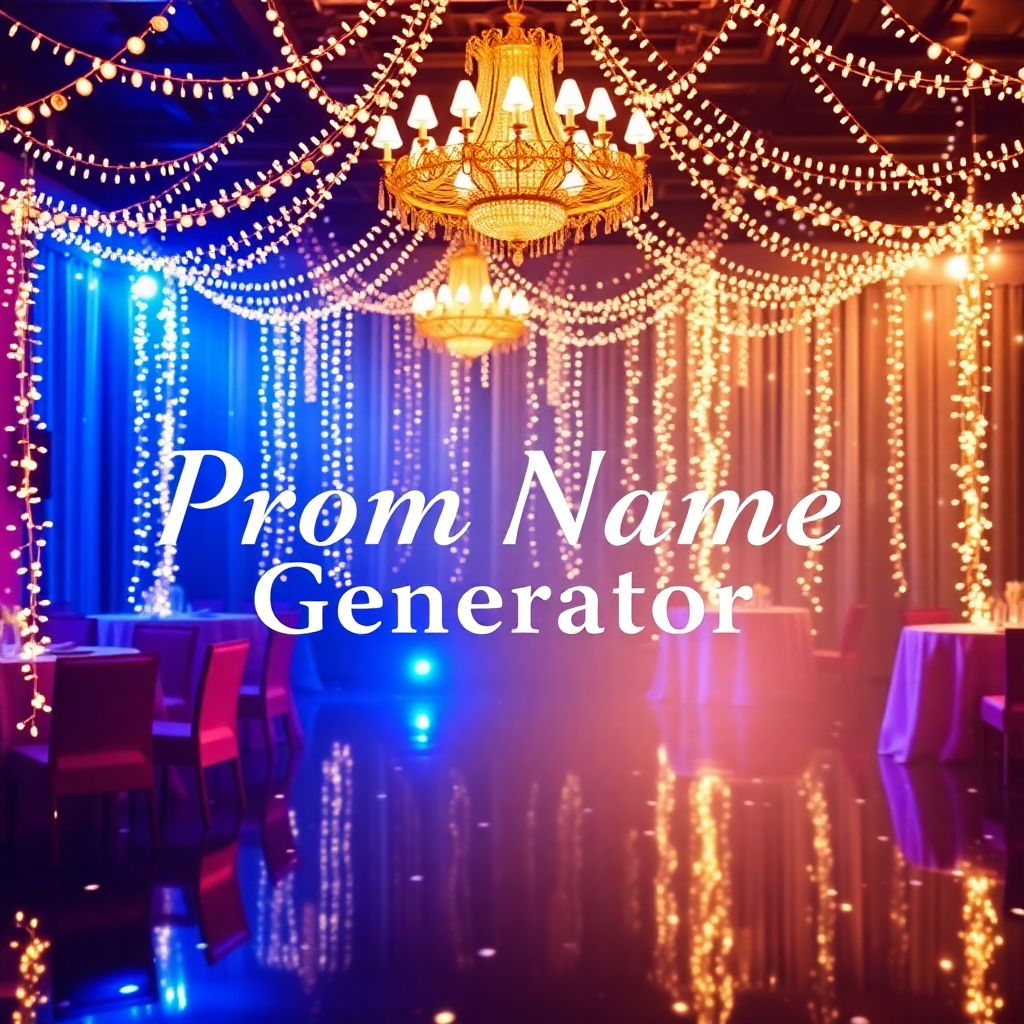 Best Prom Name Generator | Vondy
