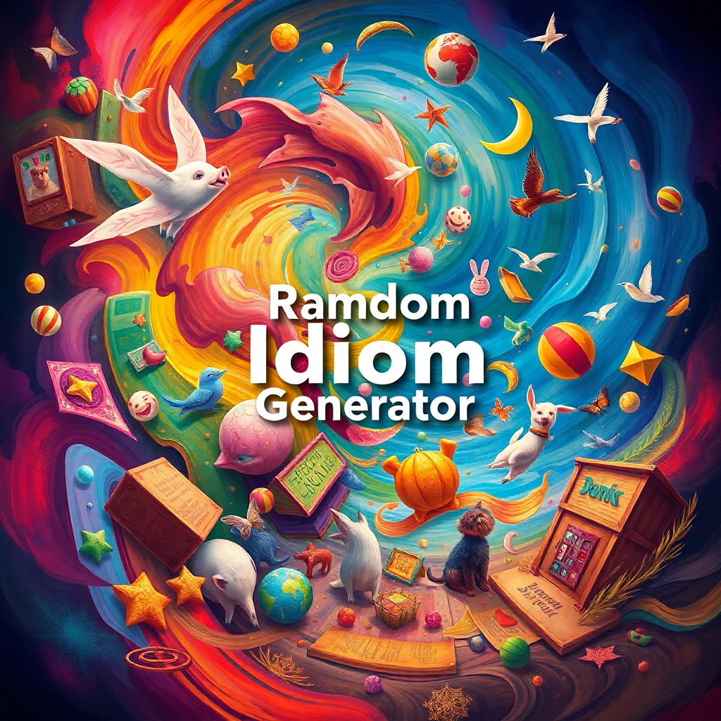 Best Random Idiom Generator | Vondy