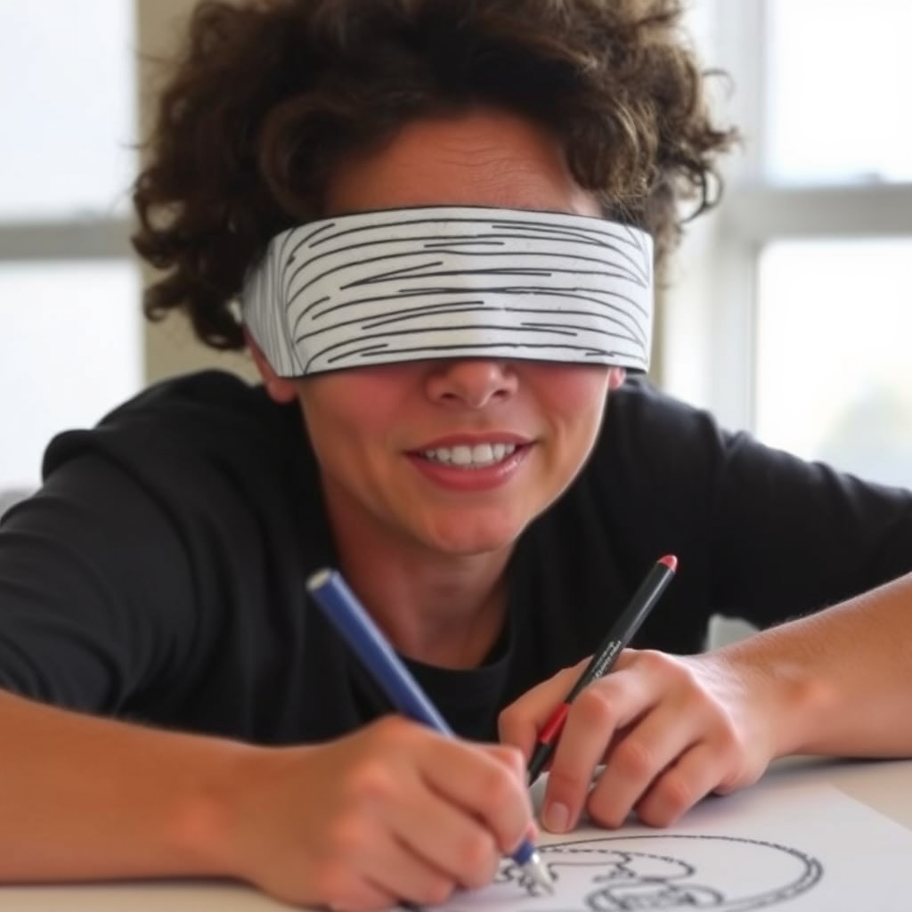 Best Blind Drawing Ideas | Vondy