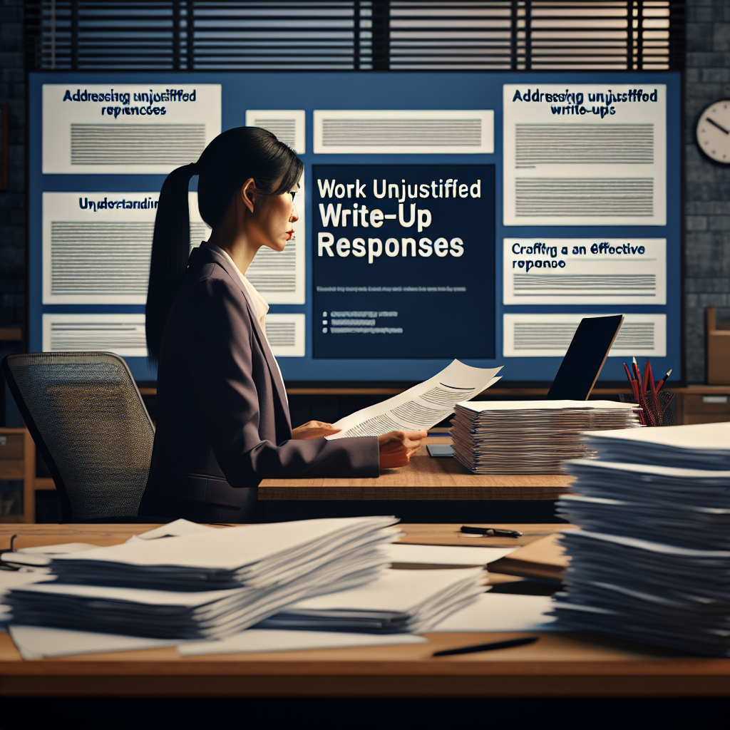 How To Respond To A Write Up At Work | Vondy