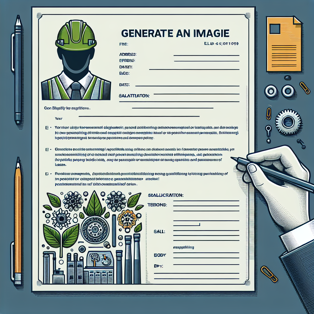 Best Environmental Engineer Cover Letter Generator | Vondy