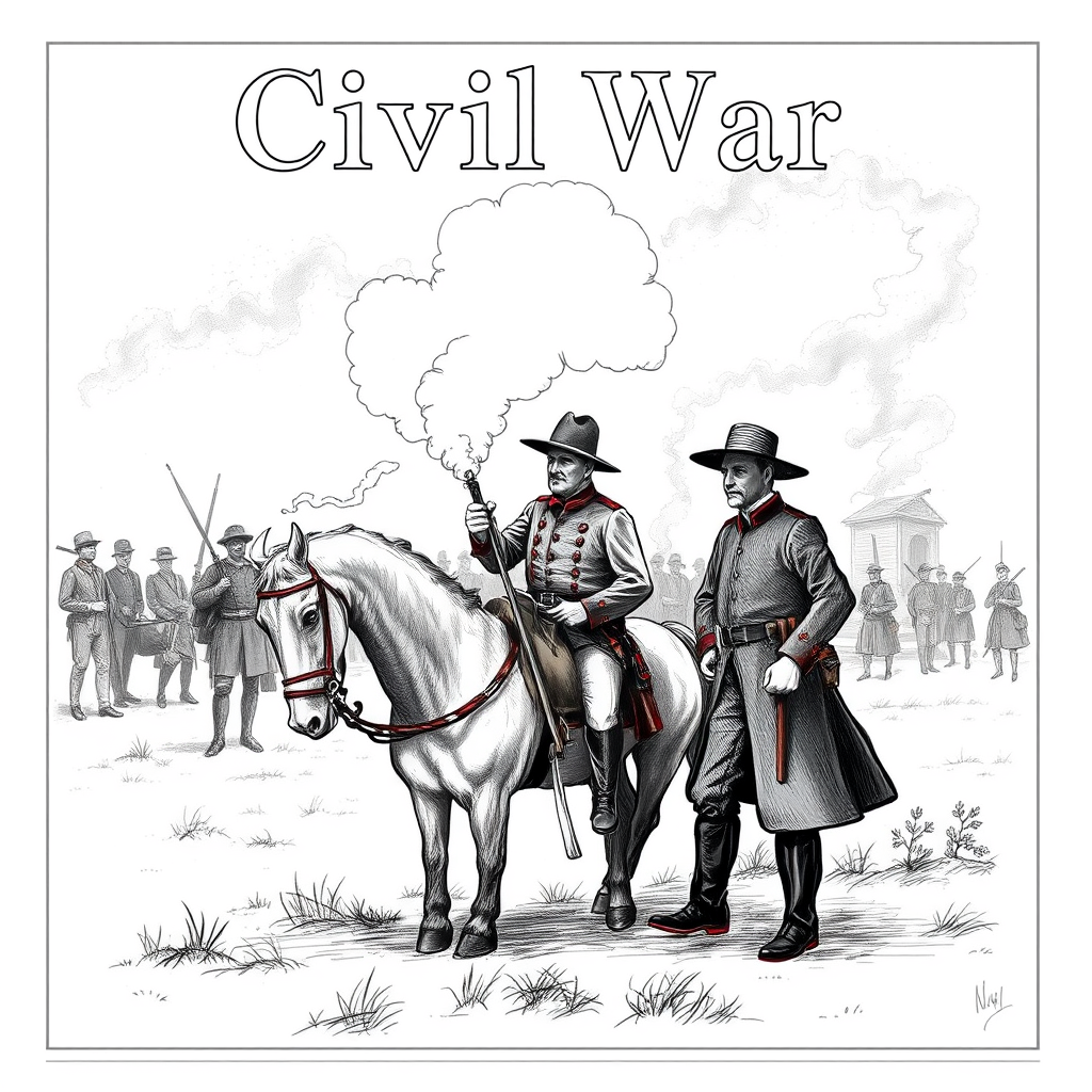 Best Civil War Drawing Ideas | Vondy