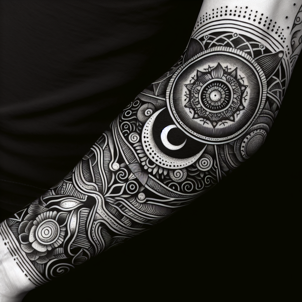 Best Blackwork Arm Tattoo Generator | Vondy