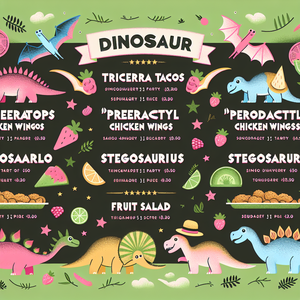 Best Dinosaur Party Food Ideas | Vondy