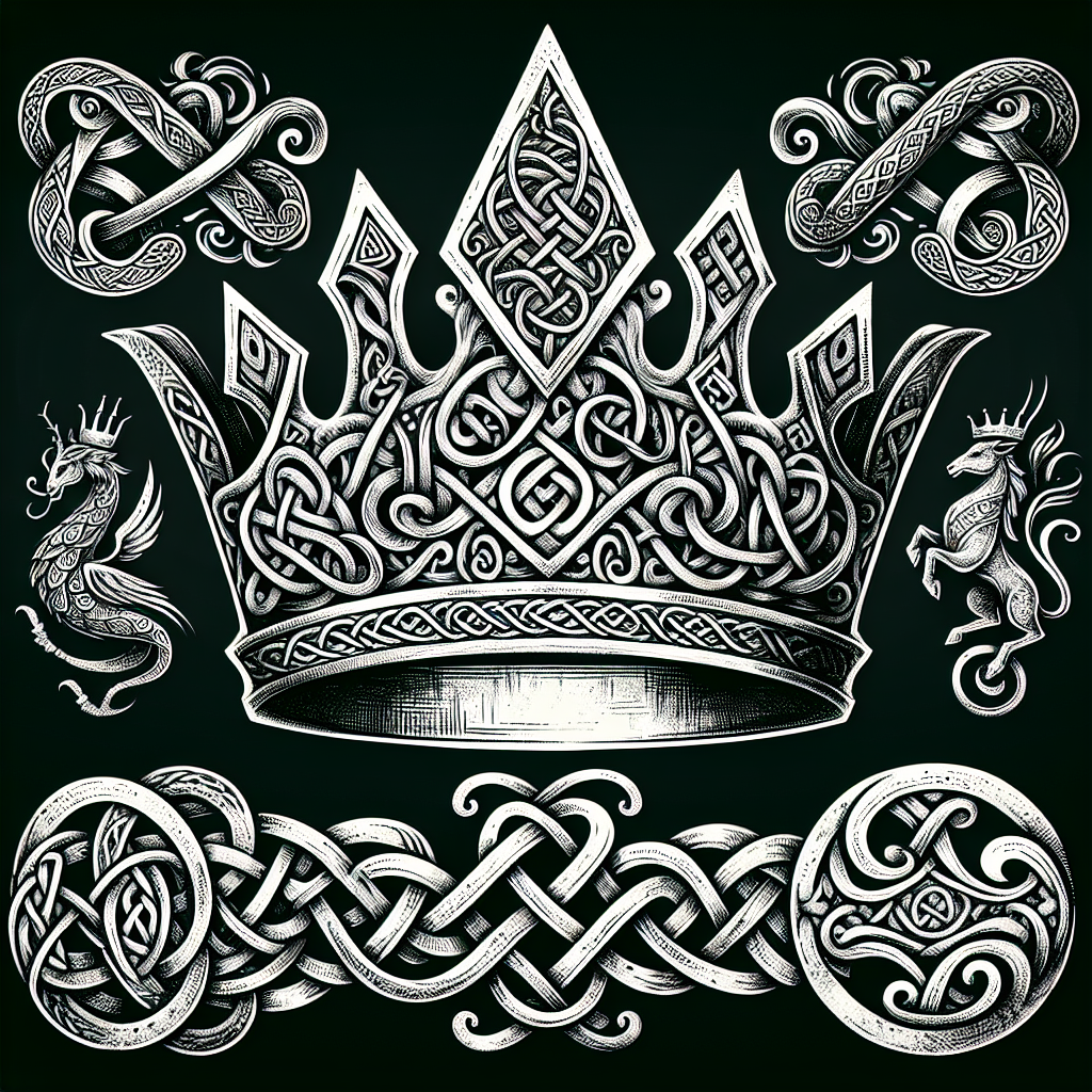 Best Celtic Crown Tattoo Generator | Vondy