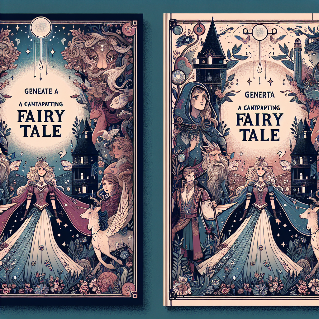 Best Fairytale Book Cover Generator | Vondy
