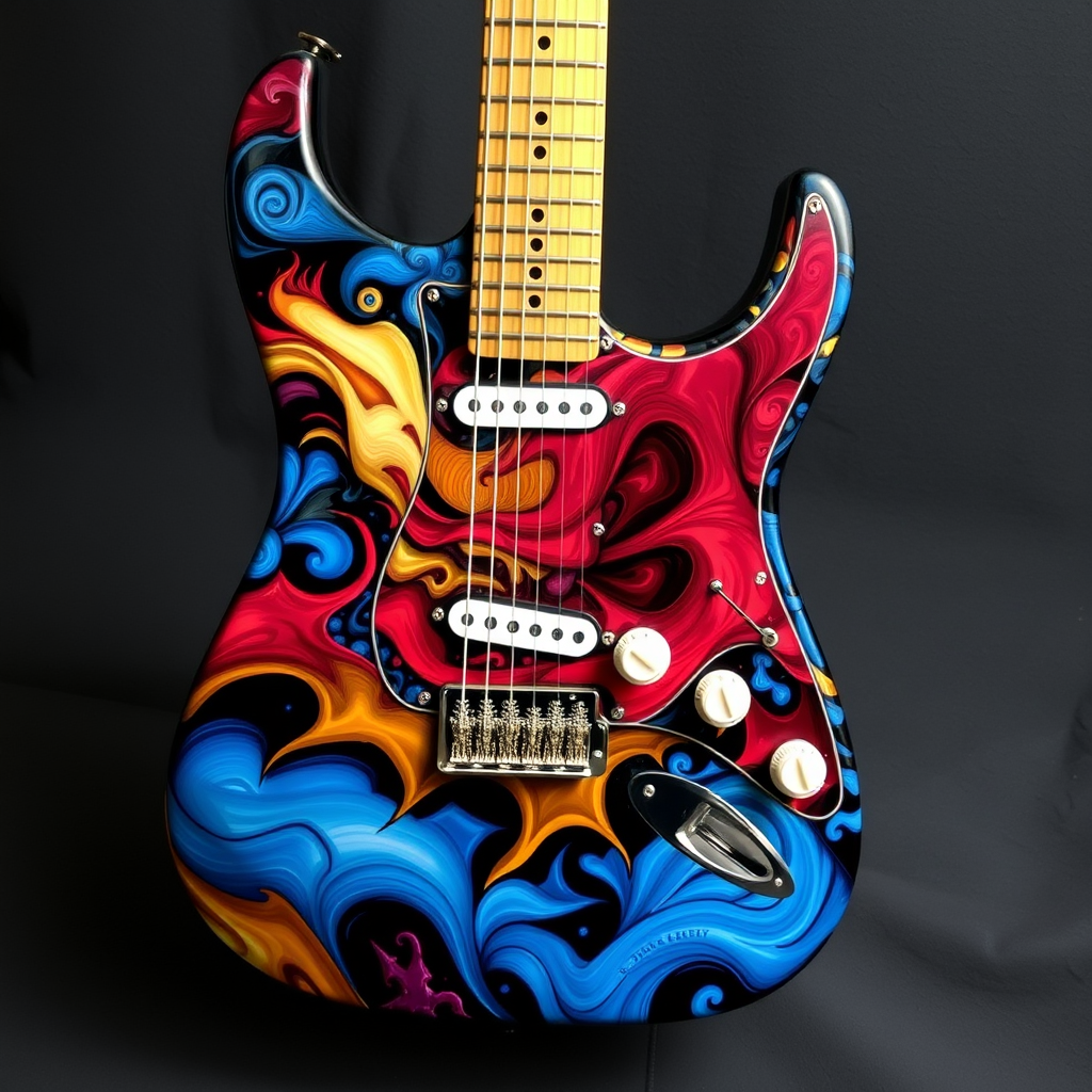 Best Electric Guitar Painting Ideas | Vondy