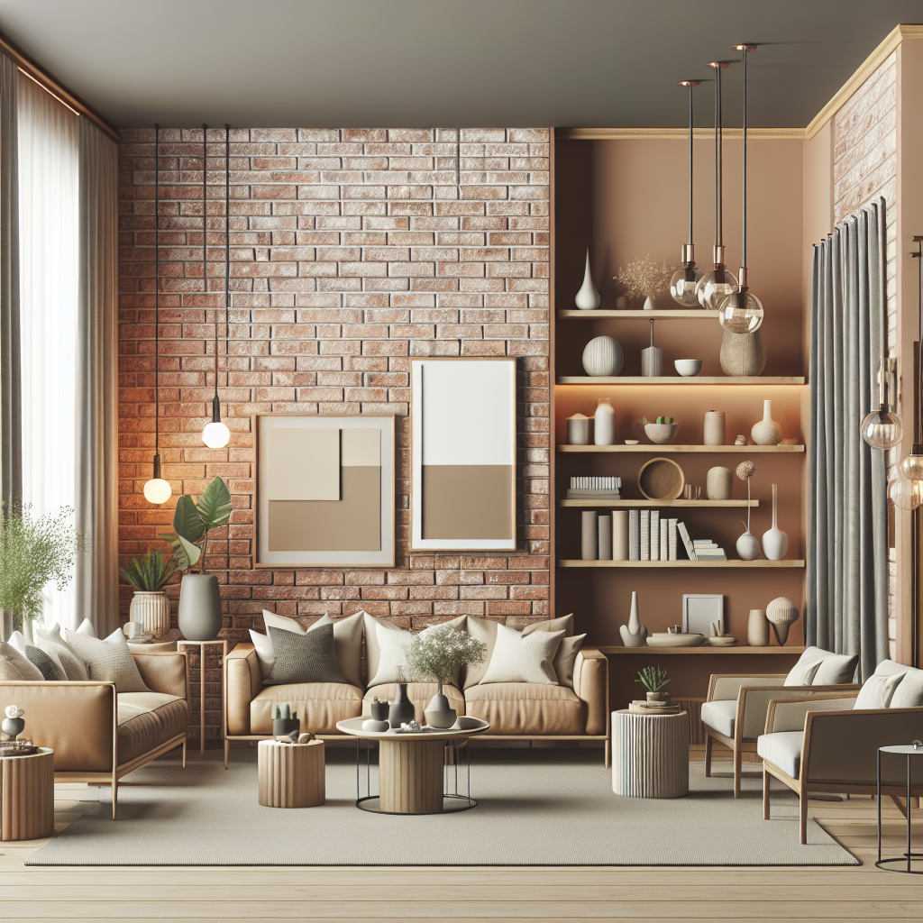 Best Modern Exposed Brick Wall Interior Design | Vondy
