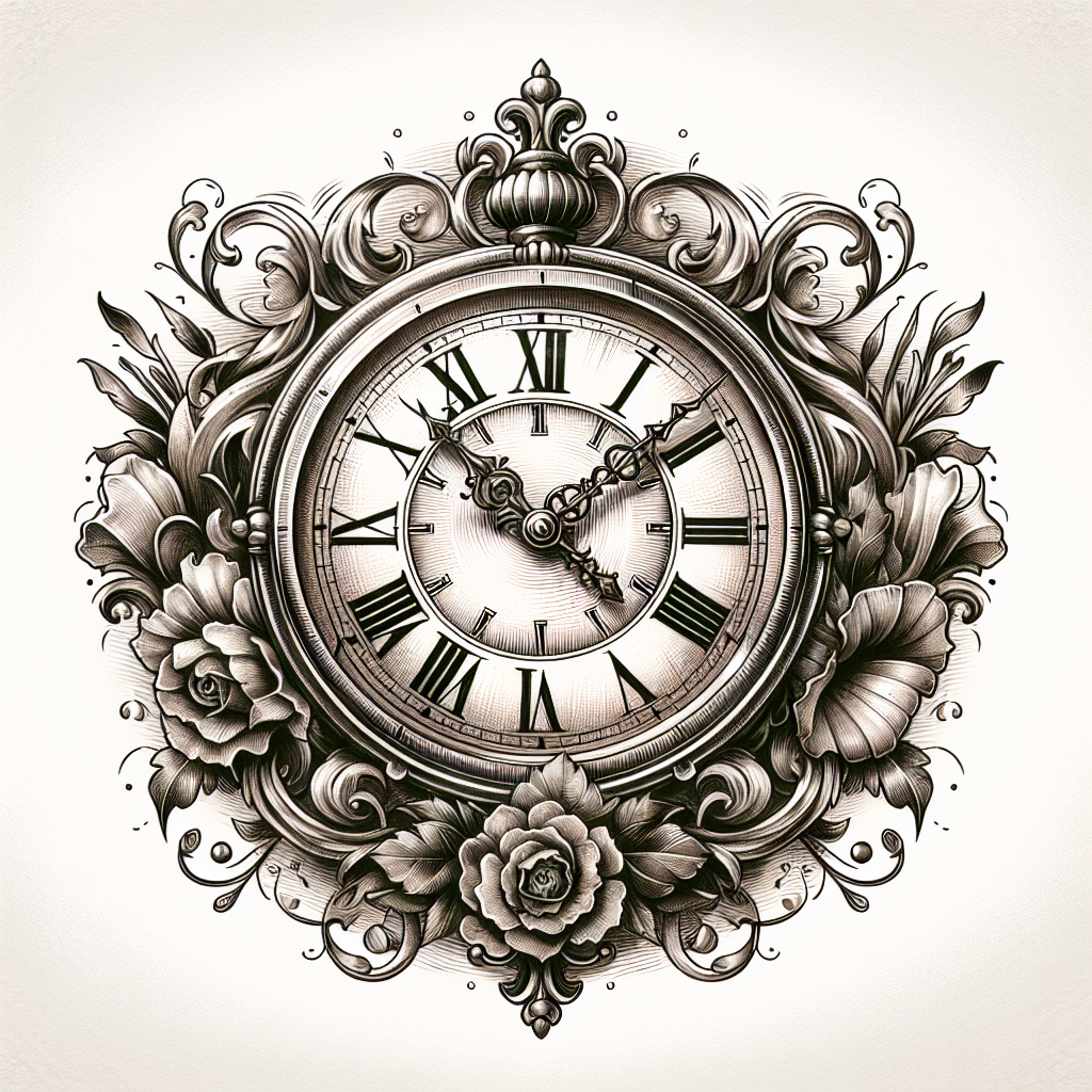 Best Realism Clock Tattoo Generator | Vondy