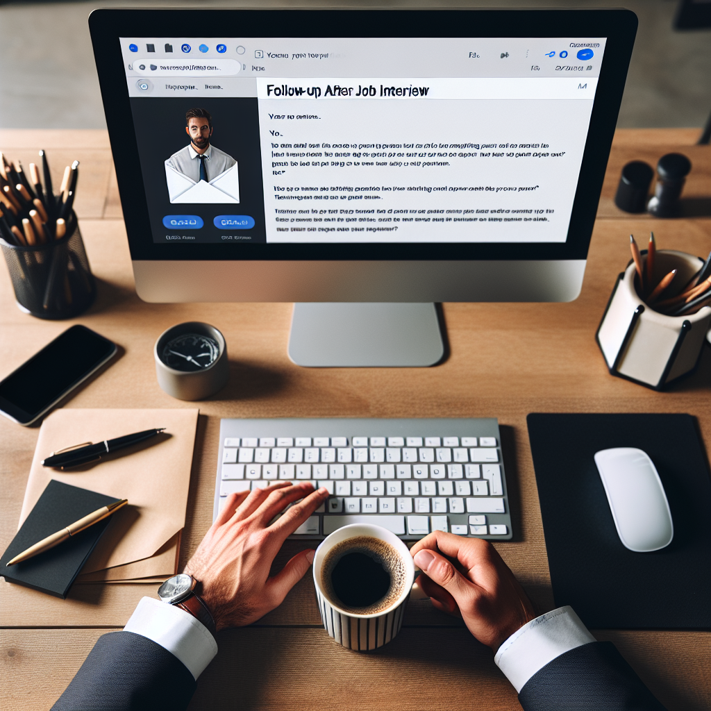 Best Follow Up Email Interview Template | Vondy