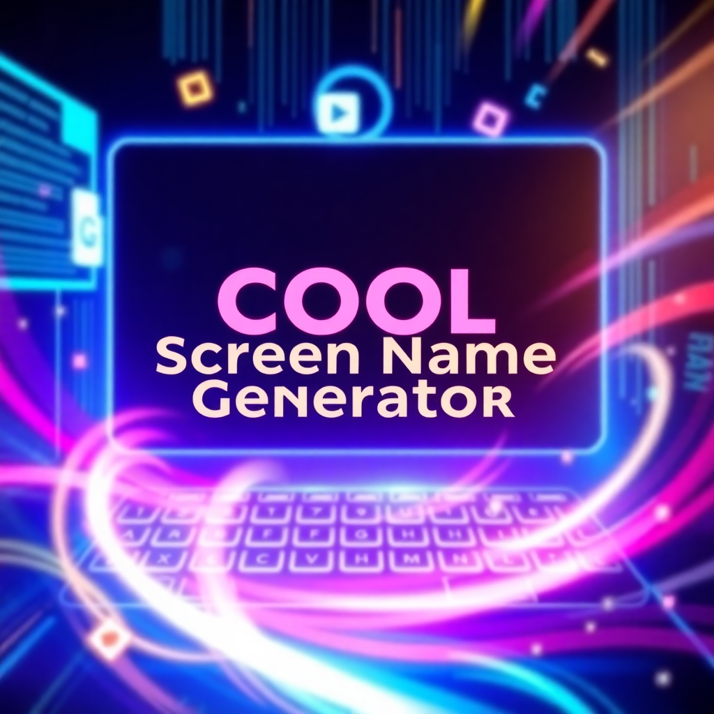 Best Cool Screen Name Generator | Vondy