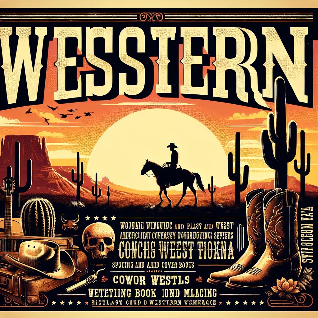 Best Western Book Cover Generator | Vondy