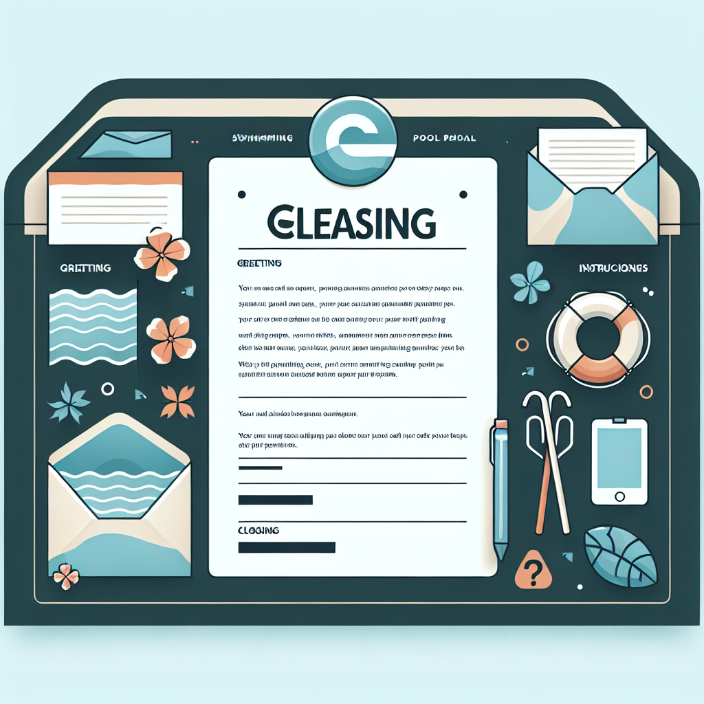Best Pool Closed Email Template | Vondy