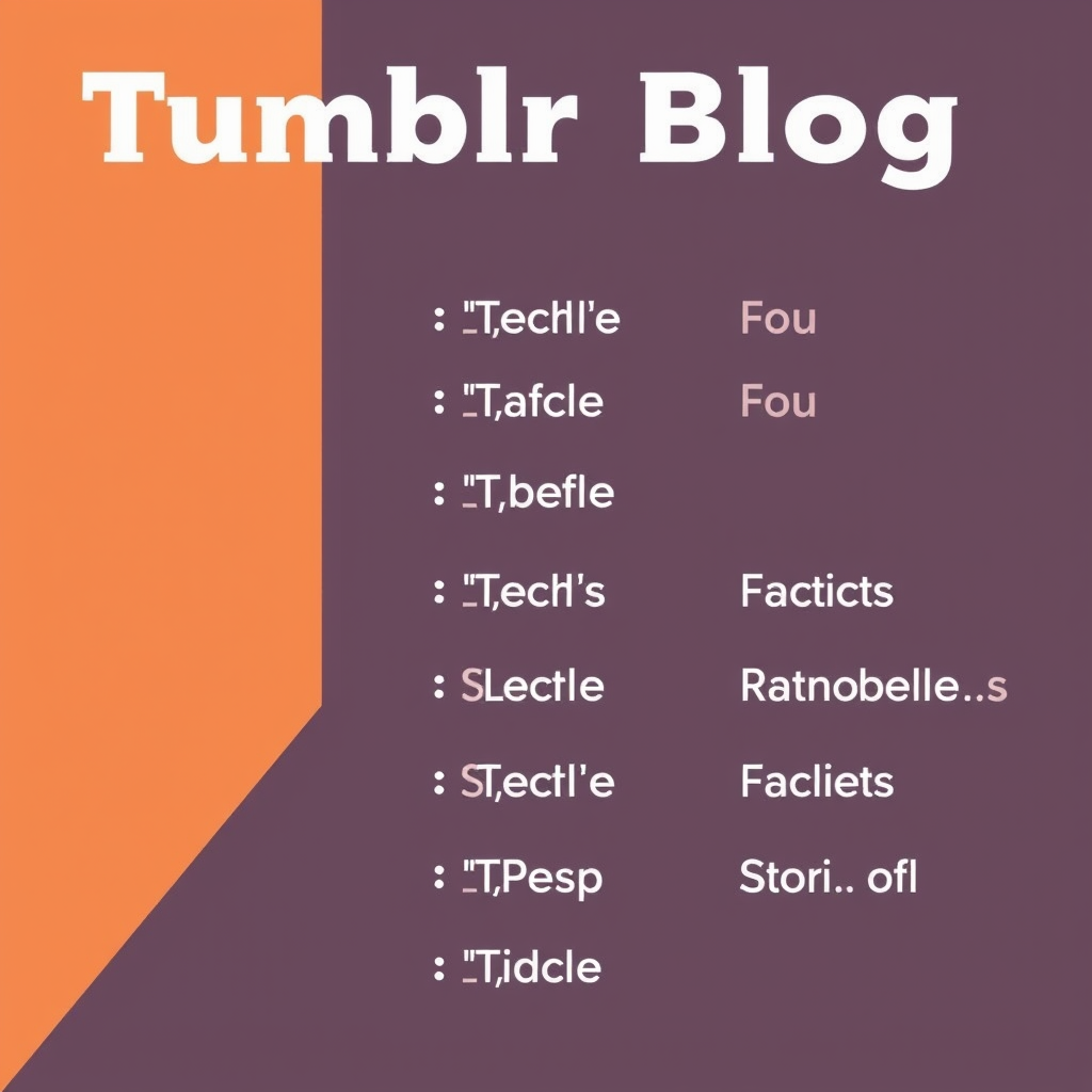 Best Tumblr Blog Name Generator | Vondy
