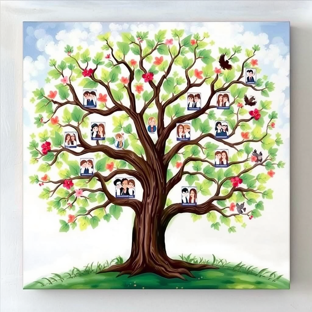 Family Tree Painting Ideas