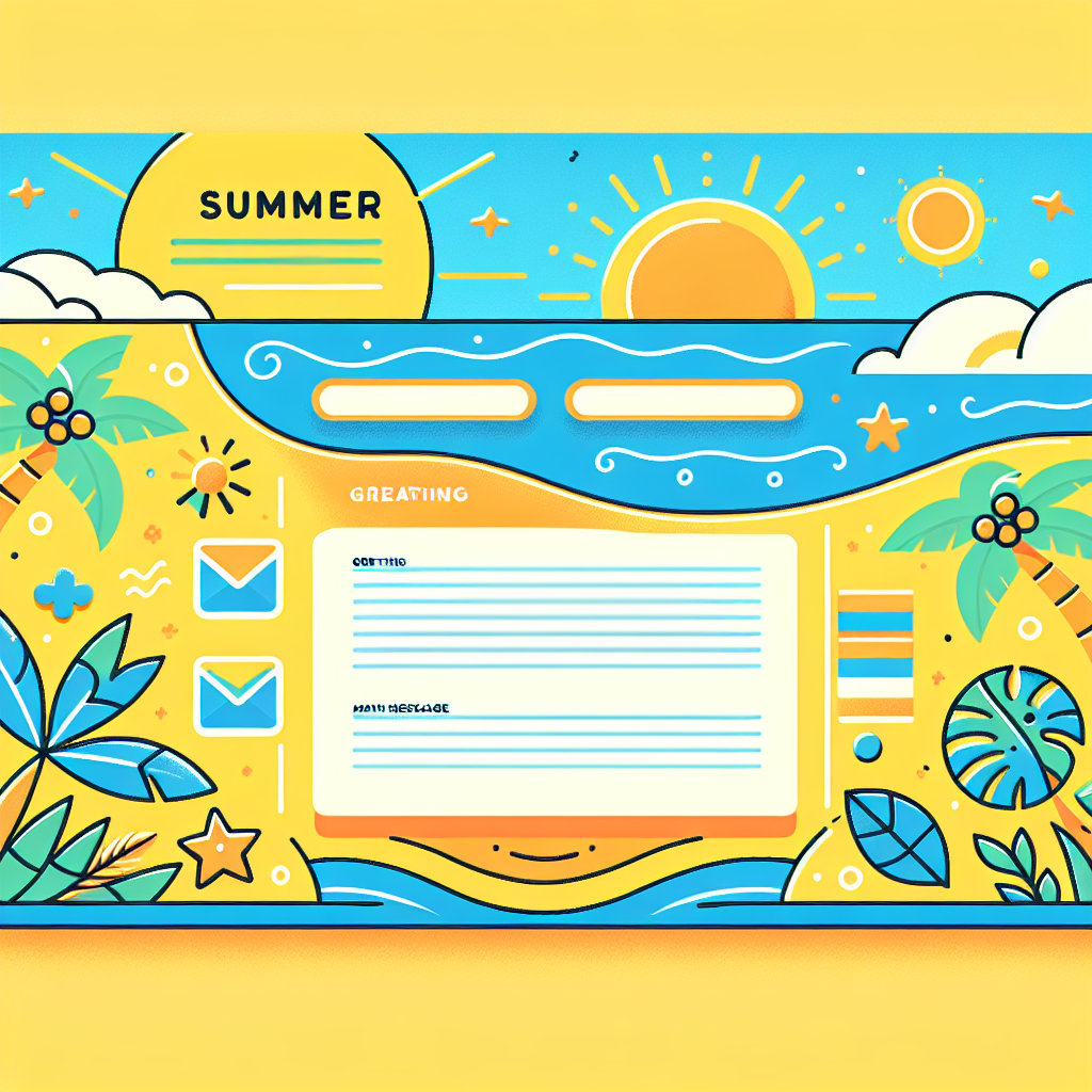 Best Summer Email Template | Vondy