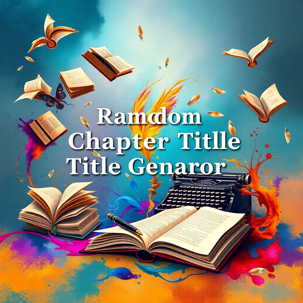 Best Random Chapter Title Generator | Vondy