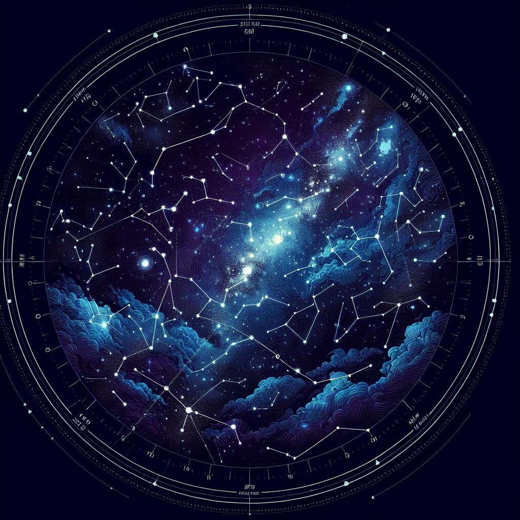 Best Constellation Map Illustration Generator | Vondy