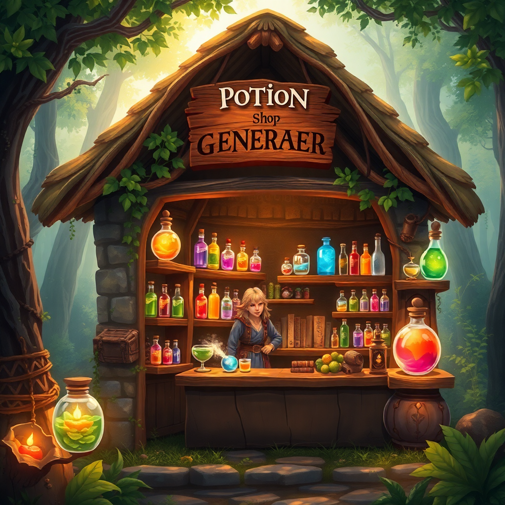 Best Dnd Potion Shop Generator | Vondy