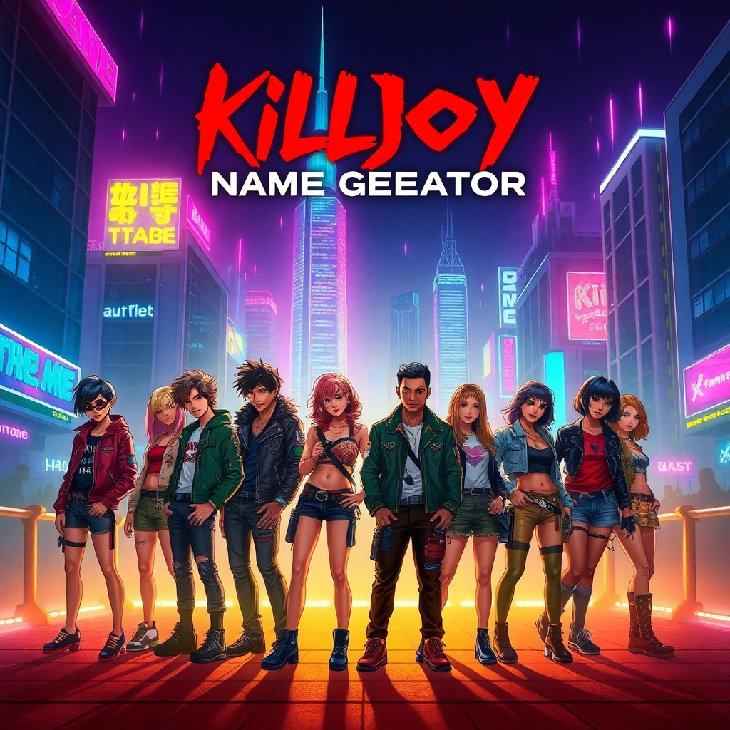 Best Killjoy Name Generator | Vondy