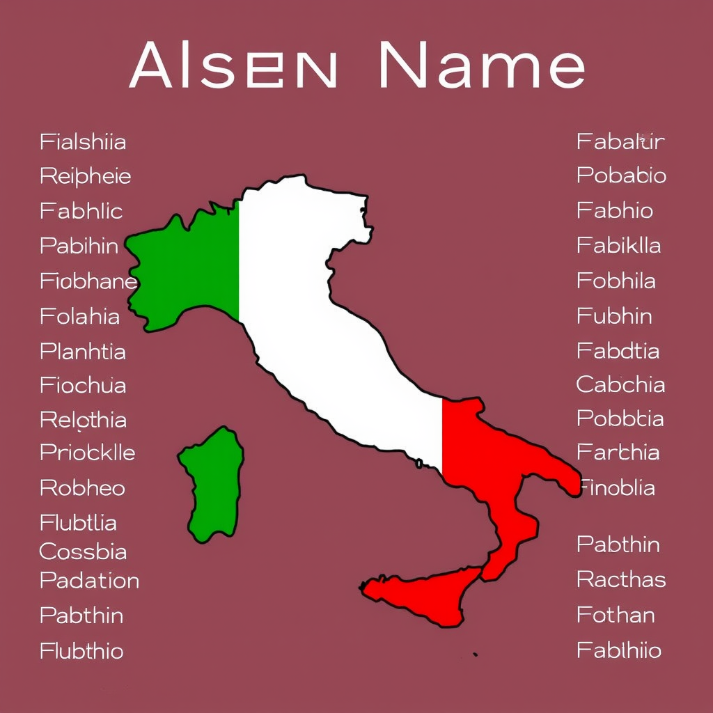 Best Italian Last Name Generator | Vondy